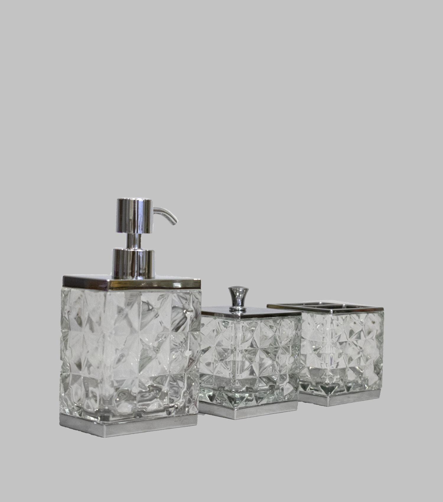 Crystalline Bath set of 3 Online