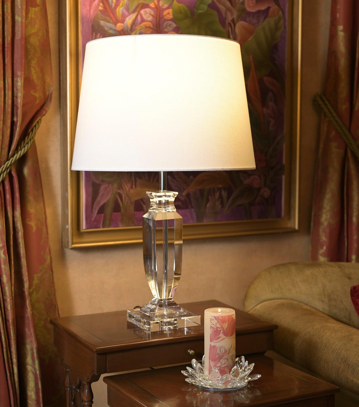Crystal Decor Slender Lamp